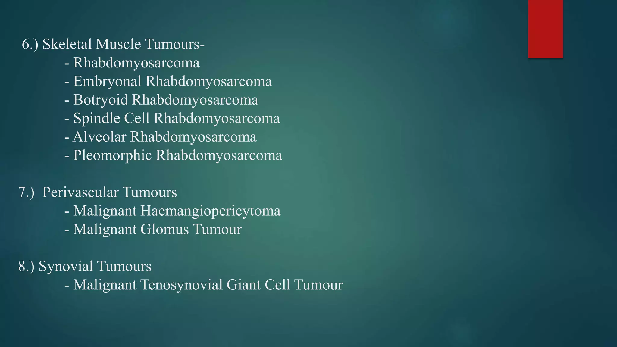 Sarcoma | PPTX