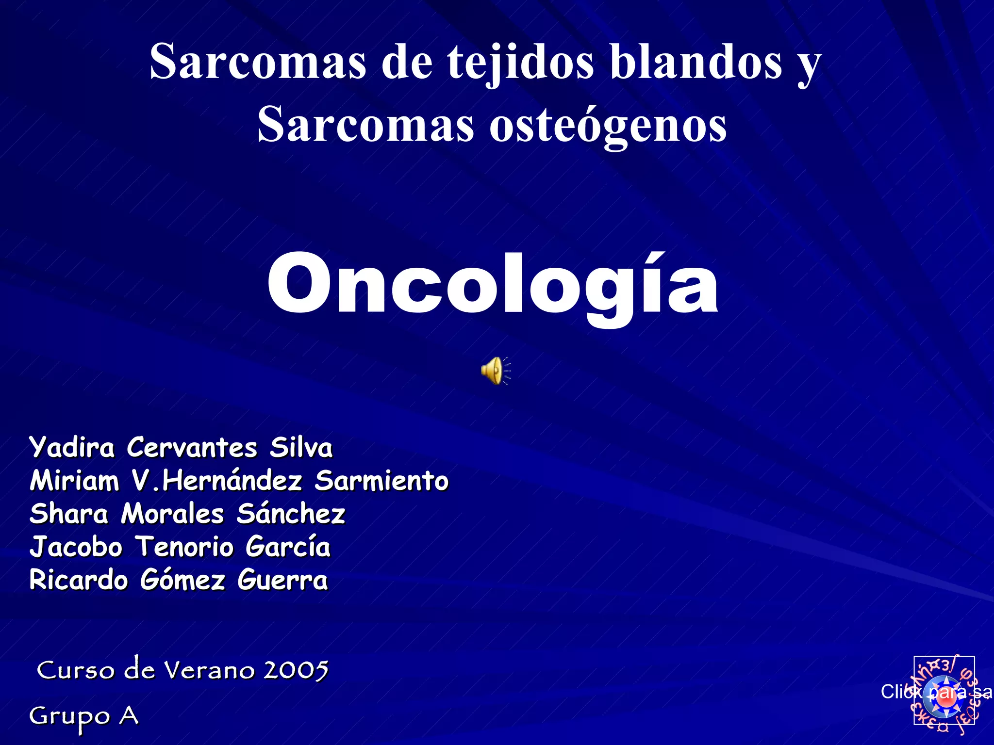 Sarcomas De Tejidos Blandos | PPS