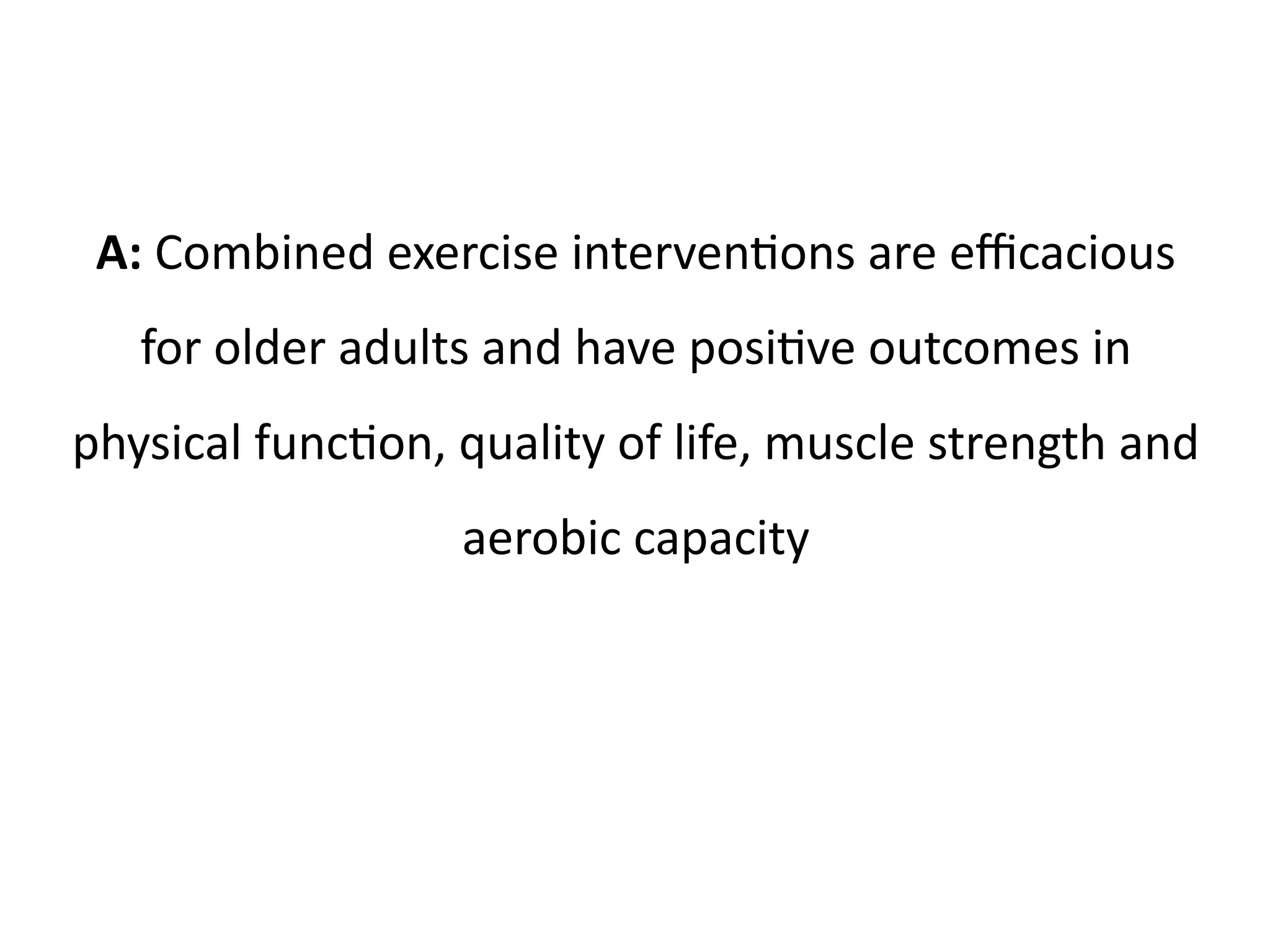 What Is Sarcopenia? Summary, Exercise & Guidelines | PPT