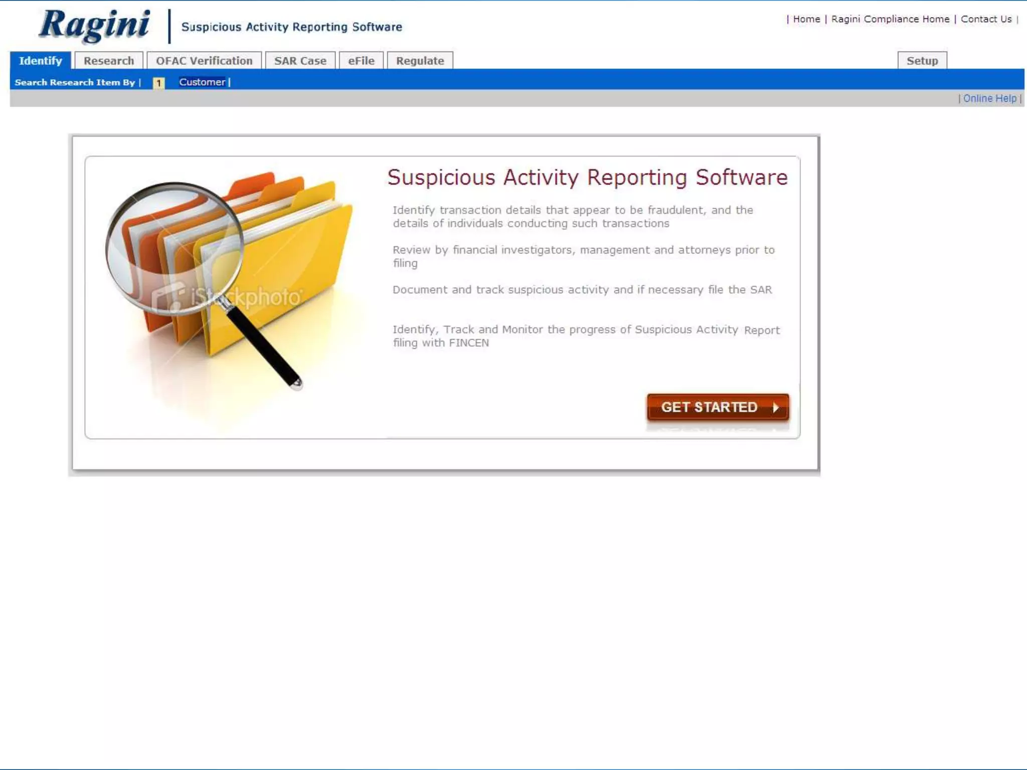 Suspicious Activity Reporting (SARv1) Solution | PPT