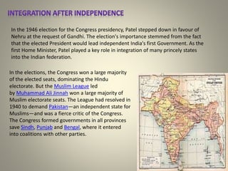 Journey of Sardar Vallabhbhai patel | PPTX