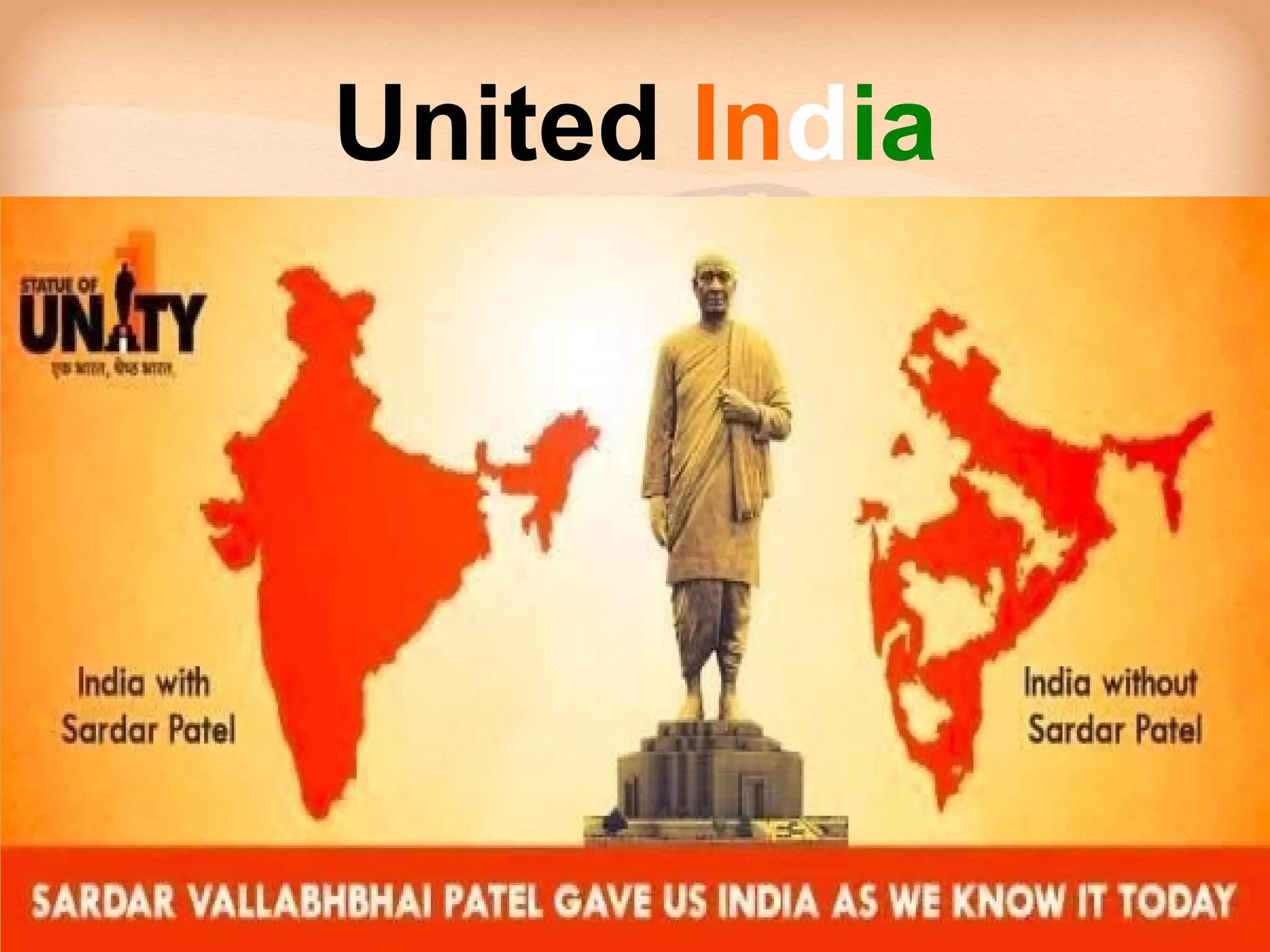 Sardar vallabh bhai patel (iron man of india) | PPT