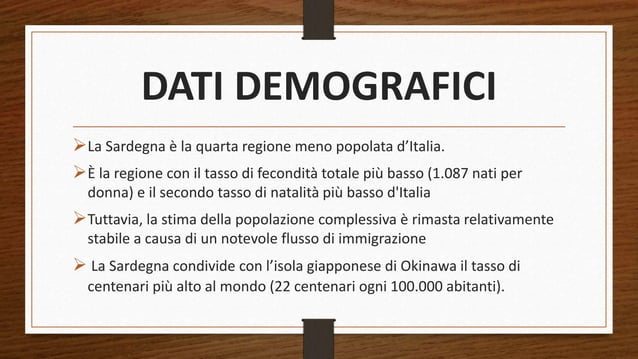 SARDEGNA (Regioni dell'Italia ) Sardinia | PPTX | Geography | Science