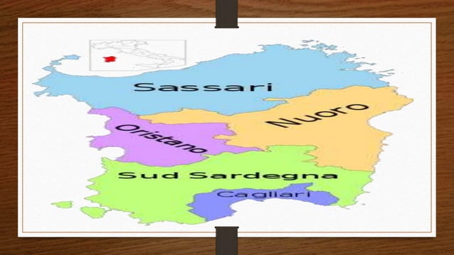 SARDEGNA (Regioni dell'Italia ) Sardinia | PPTX | Geography | Science