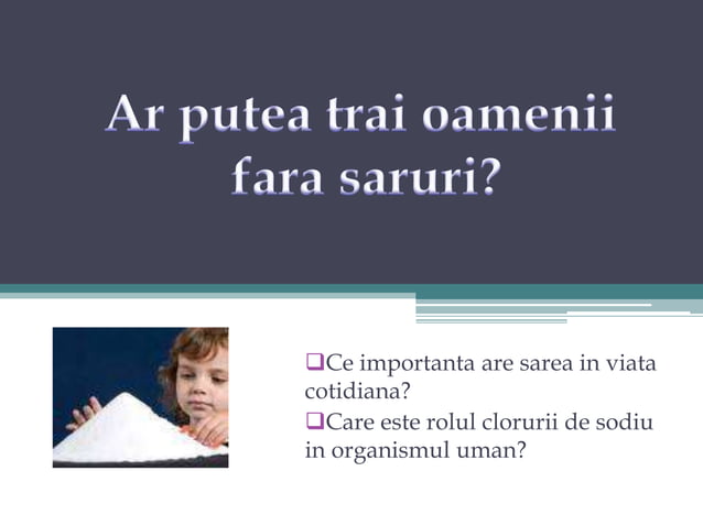 Sarea de la a la z | PPT
