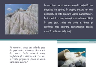 Sarea de la a la z | PPTX