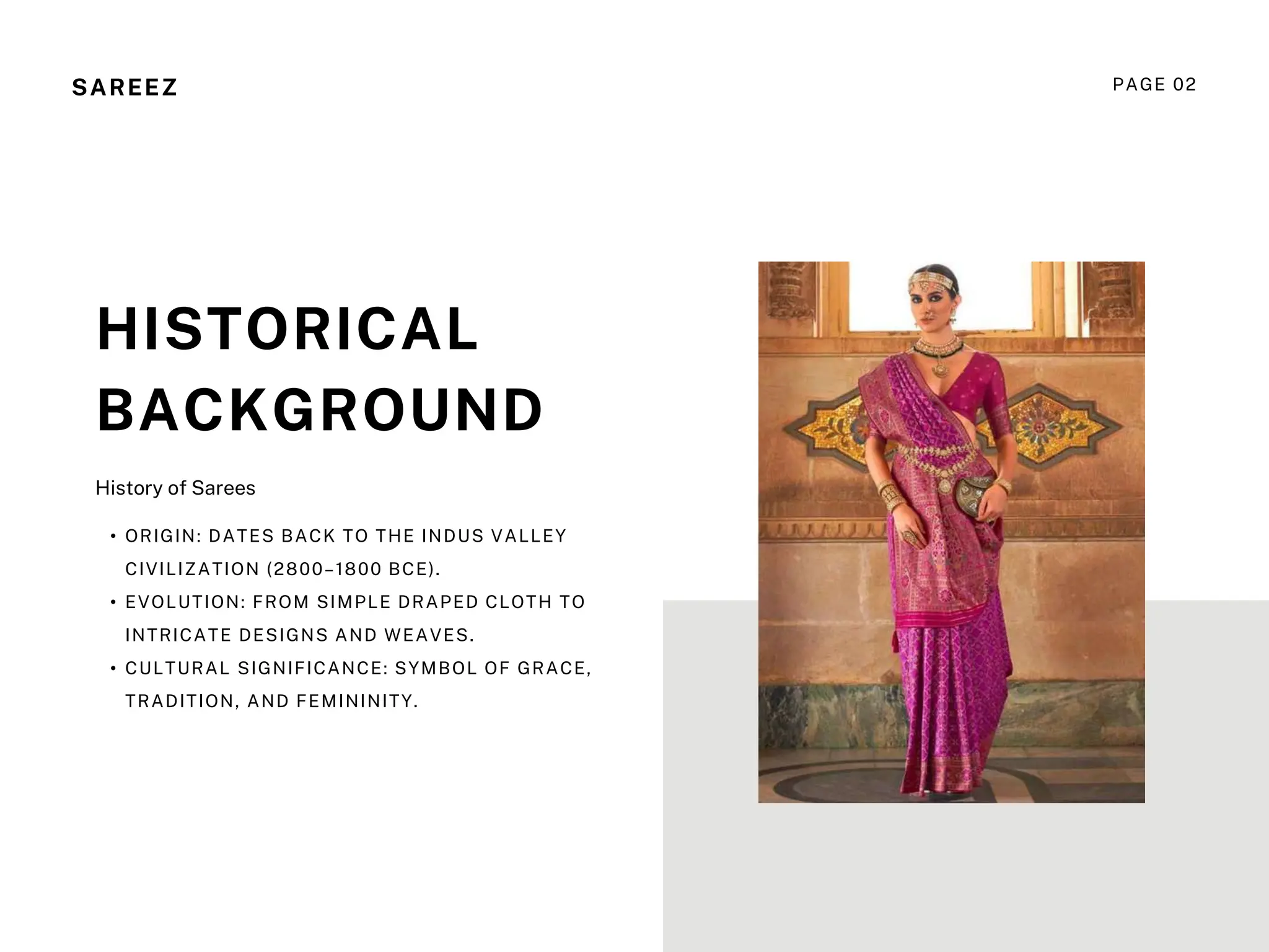 Introduction to Sarees: A Heritage Garment | PPT