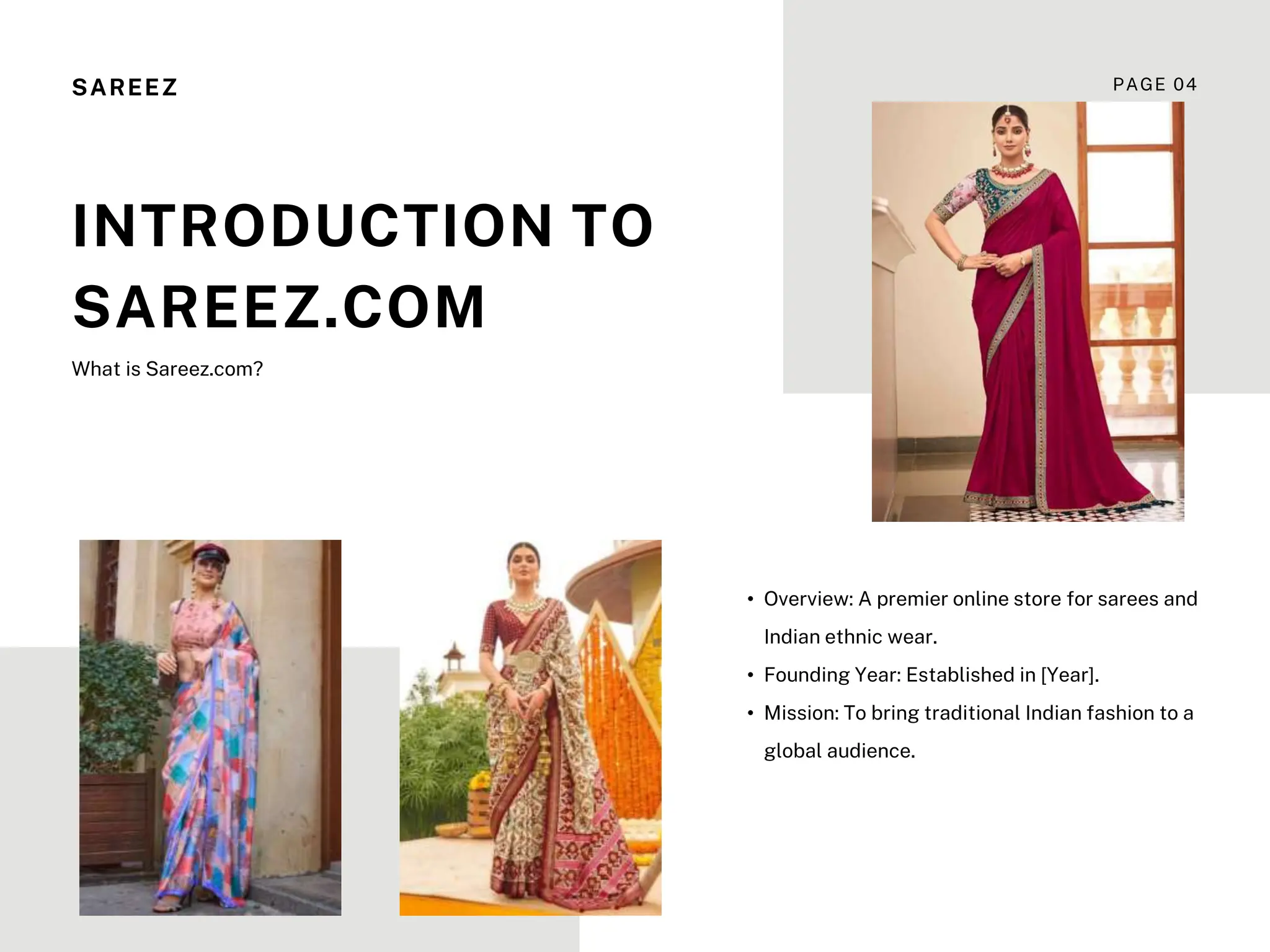 Introduction to Sarees: A Heritage Garment | PPT