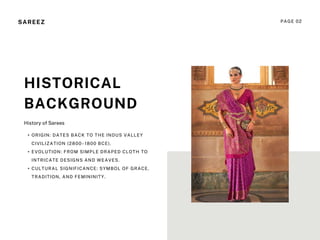 Introduction to Sarees: A Heritage Garment | PPTX