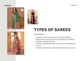 Introduction to Sarees: A Heritage Garment | PPTX