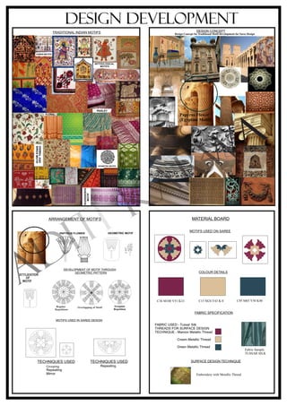 Saree design development | PDF