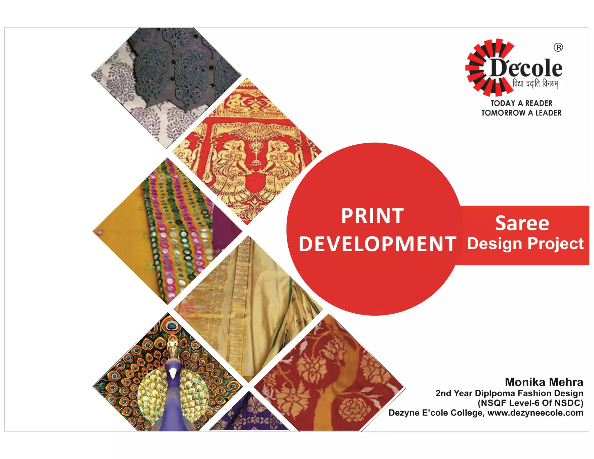 Monika Mehra, Fashion Design ,Dezyne E'cole College | PDF