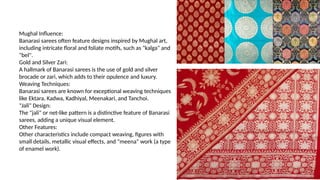 Indian Banarsi weave saree Presentation1.pptx