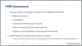 Foreign Investment in Resources Projects | PPTX | Business Accounting ...