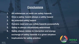 A Different Look at Safety Hazards and Origins of Safety Risk | PPTX