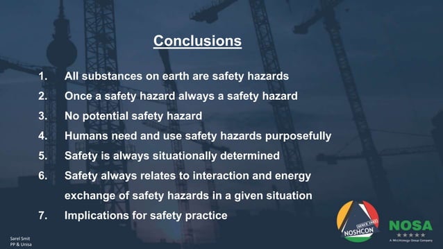 A Different Look at Safety Hazards and Origins of Safety Risk | PPTX