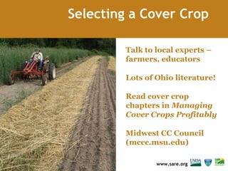 SARE Cover Crops Powerpoint | PPT