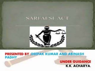 Sarfaesi act | PPTX