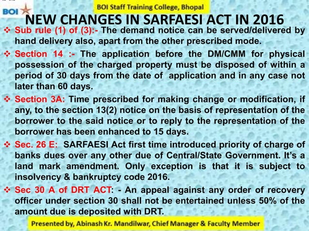 Sarfaesi Act 2002 | PDF