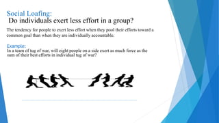 Group Influence In social Psychology Chapter 8 | PPTX