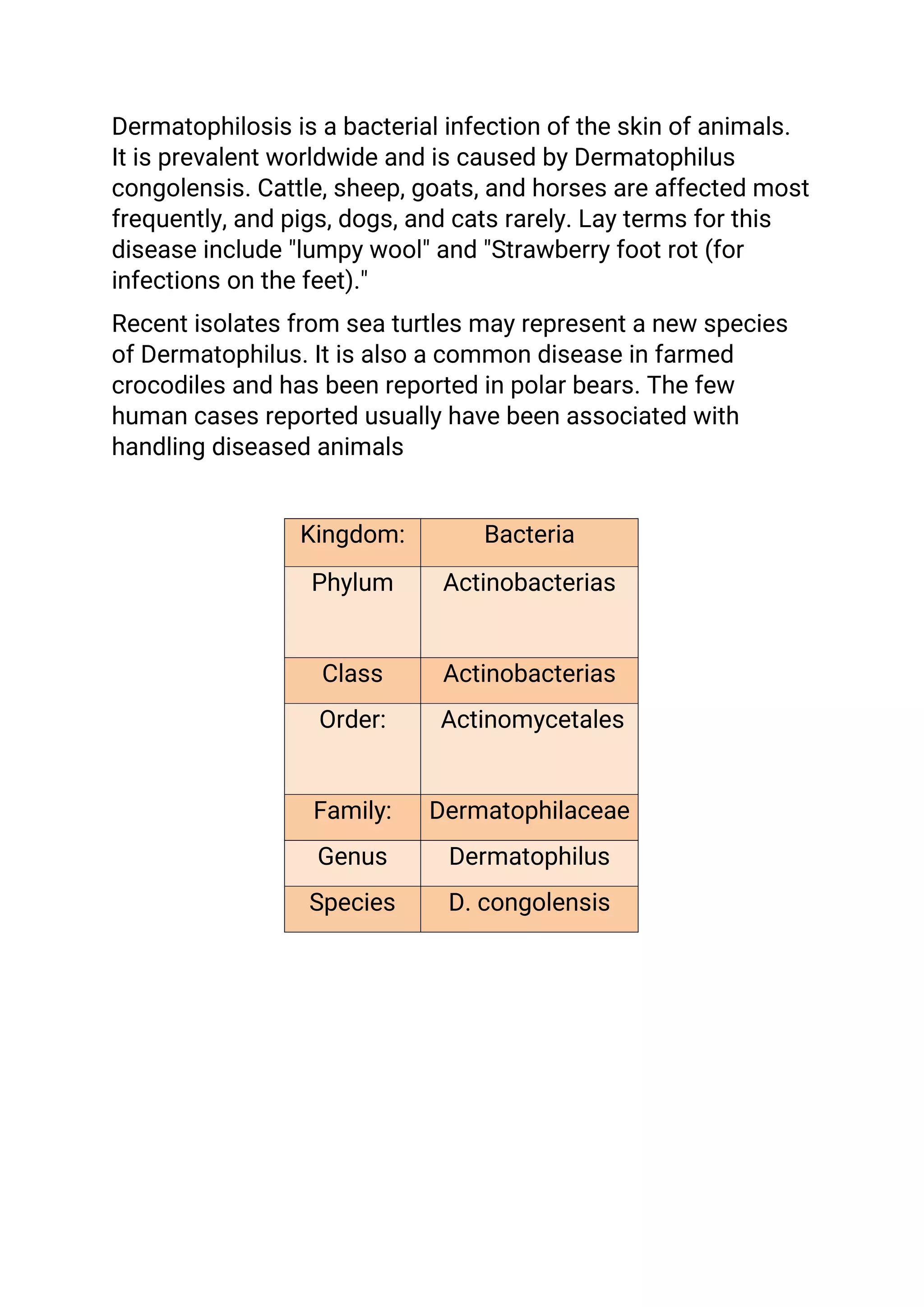 Dermatophillus | PDF
