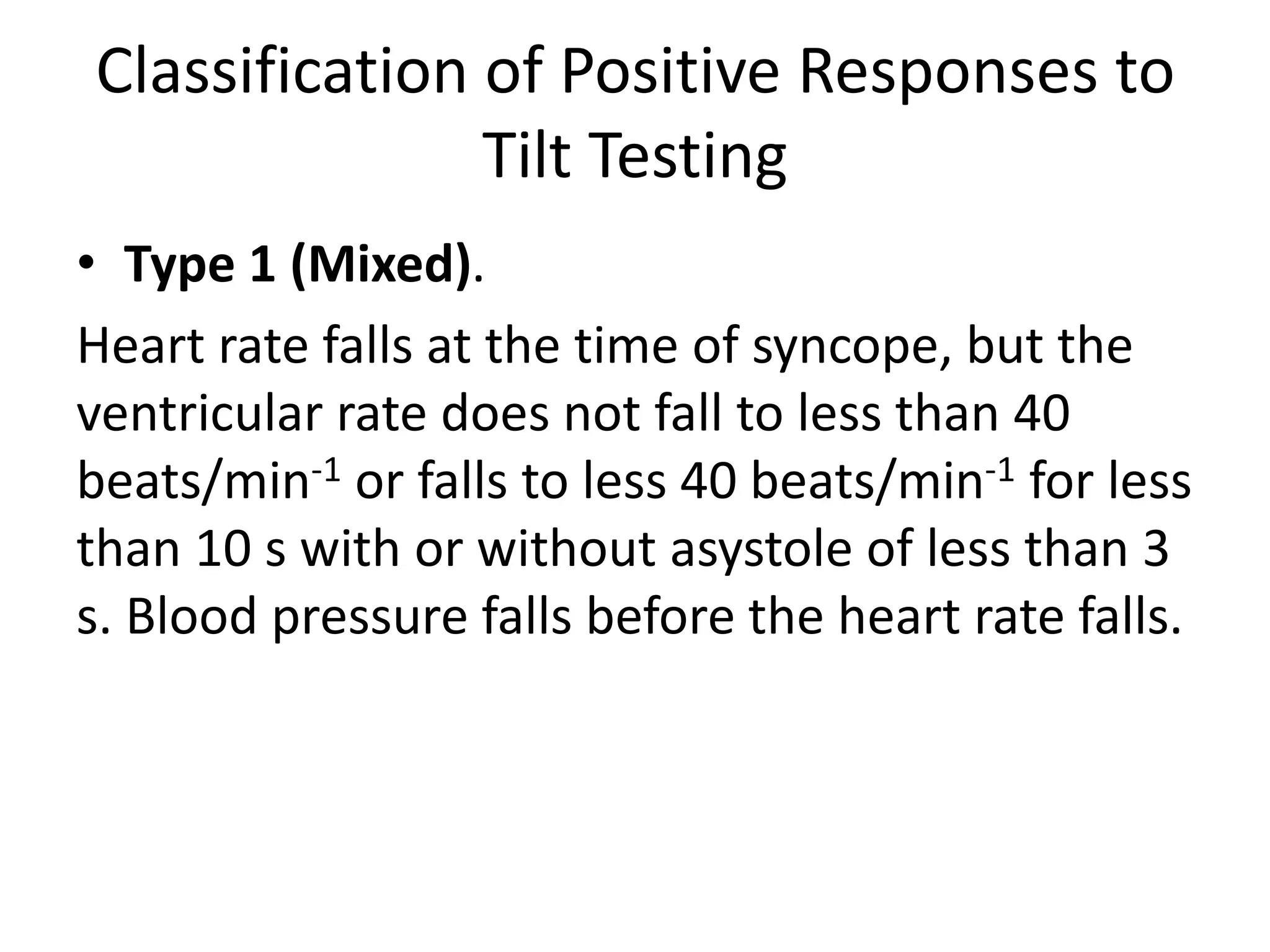 Tilt Table Test | PPTX