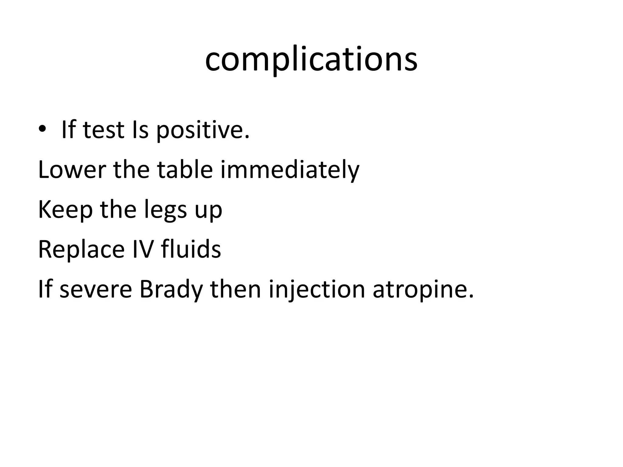 Tilt Table Test | PPTX