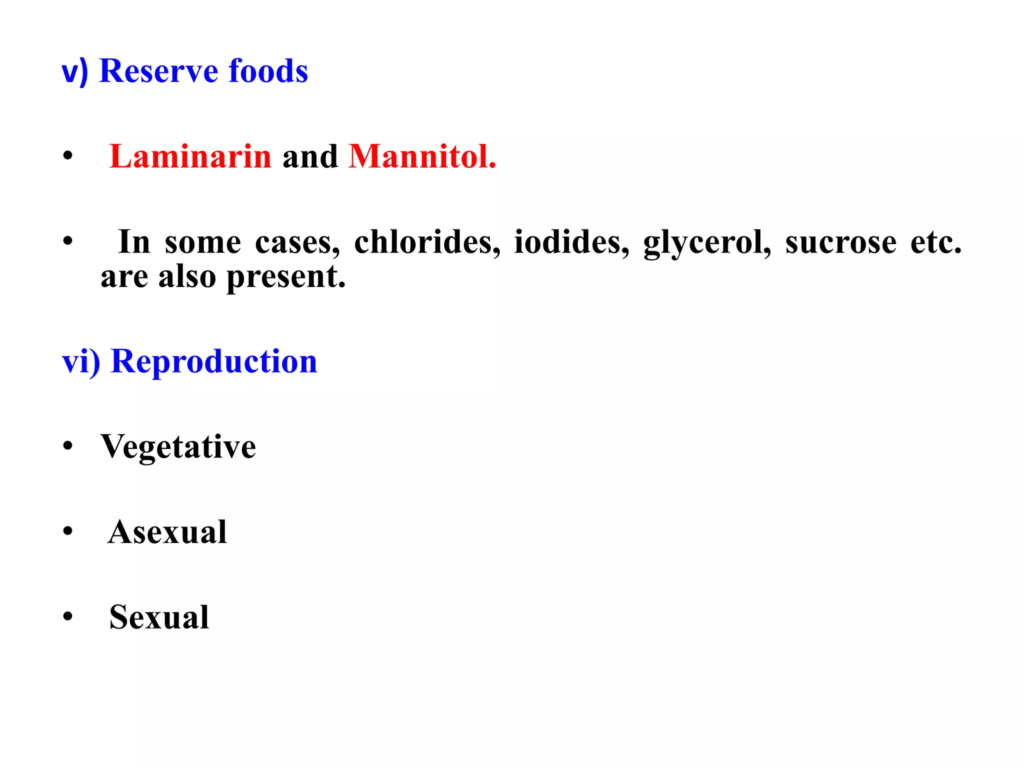 General Characters of Phaeophyceae & Life Cycle of Sargassum SMG | PPTX