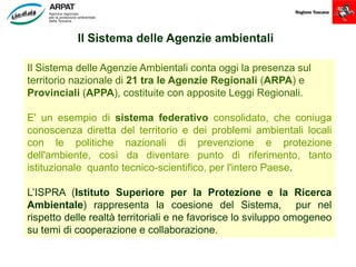 ARPAT, i suoi compiti e la sua organizzazione | PDF