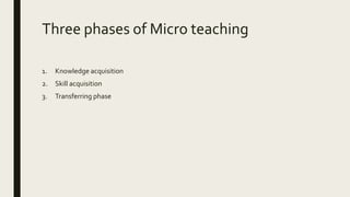 Micro-teaching | PPT
