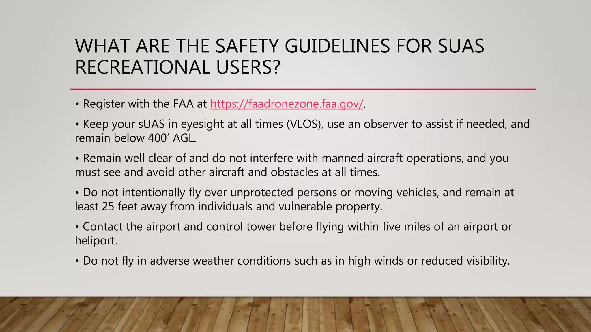 FAA Hobby Flight Rules | PPT