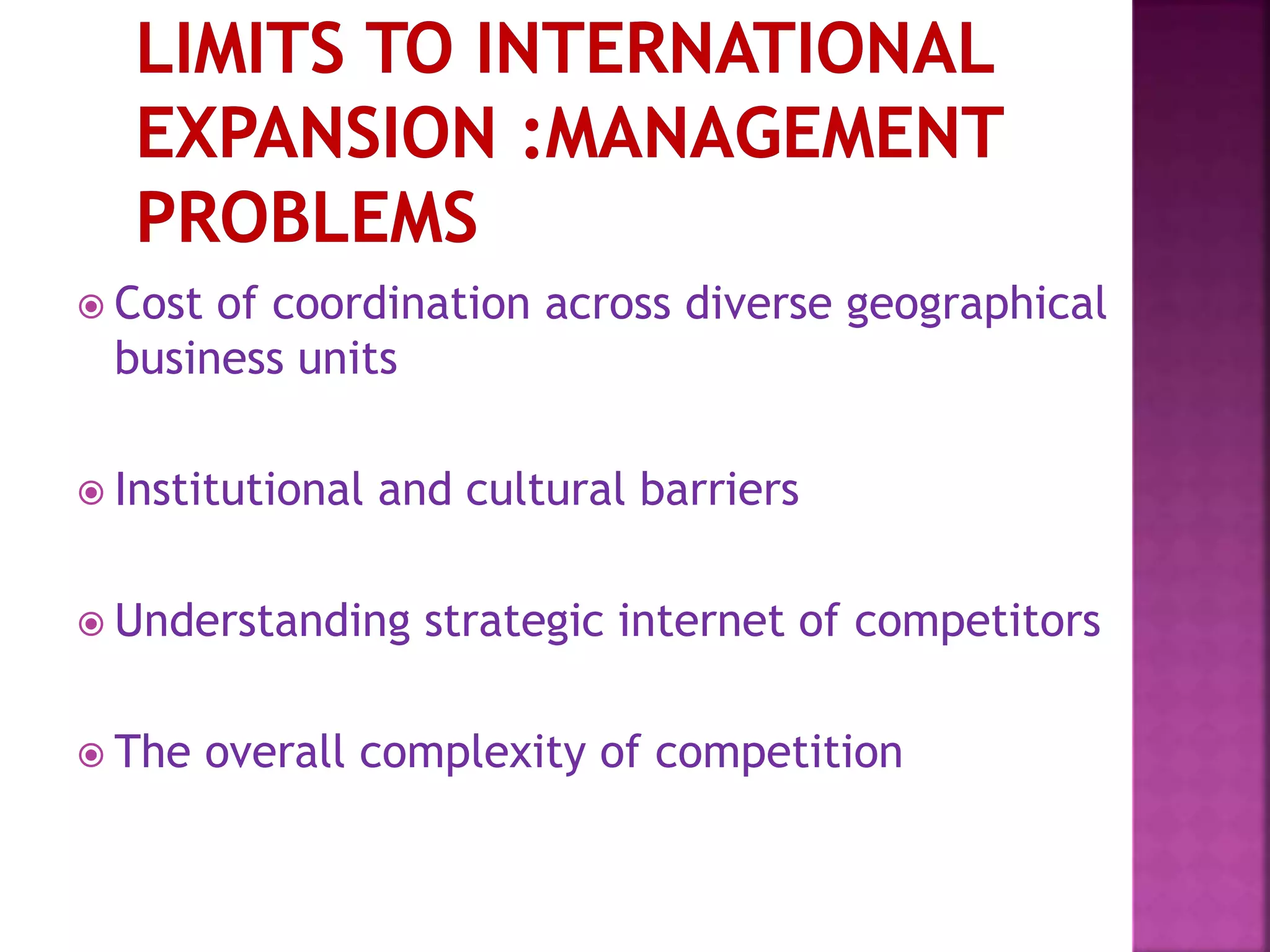 international level strategy | PPTX