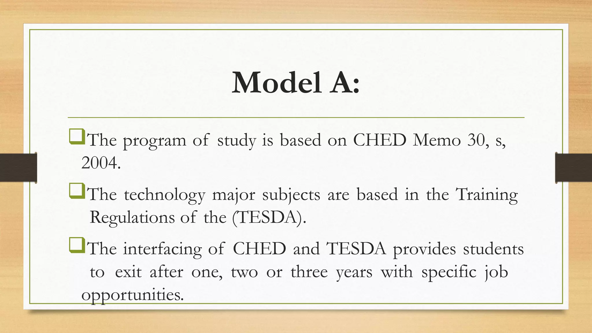The Curriculum of BSE and BEED | PPT