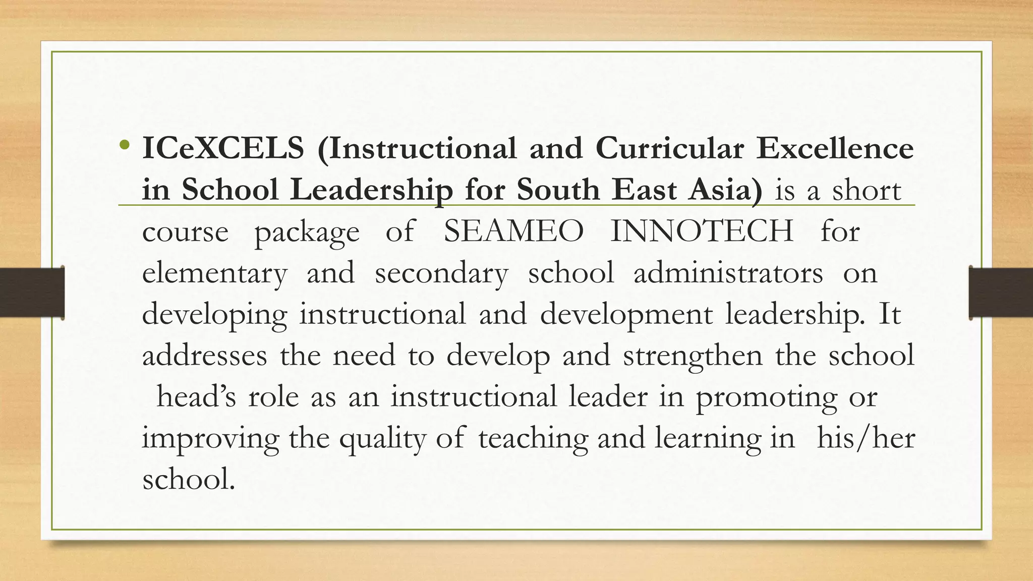 The Curriculum of BSE and BEED | PPT