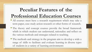 The Curriculum of BSE and BEED | PPT