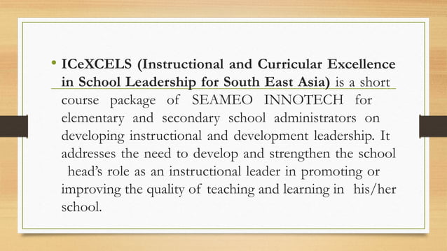 The Curriculum of BSE and BEED | PPT