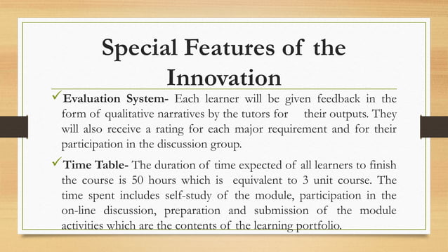 The Curriculum of BSE and BEED | PPT