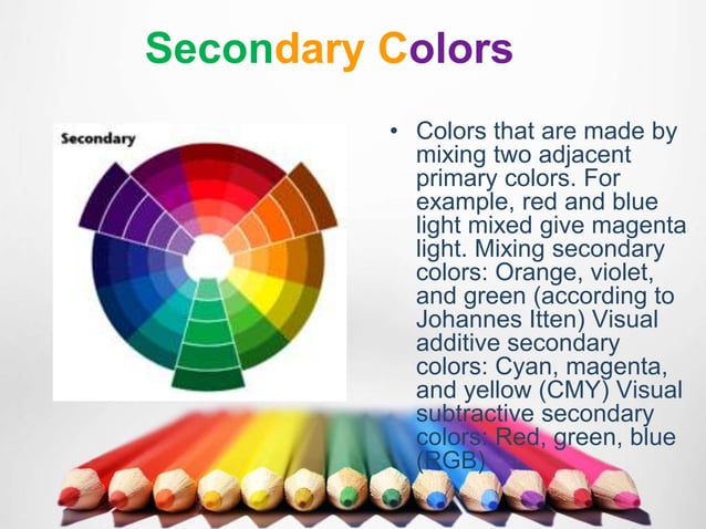COLOR FUNDAMENTALS | PPTX | Home & Garden