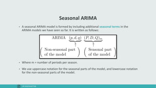Seasonal ARIMA | PDF