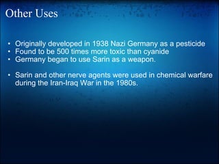 Sarin | PPT