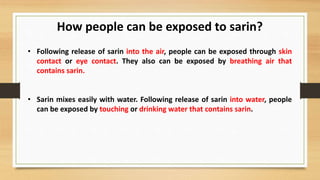 Sarin ppt | PPTX