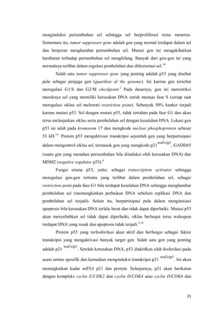 Sari pustaka siklus sel | PDF