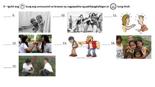 Sample Filipino Test Questions for Grade 5 Learners | PPTX