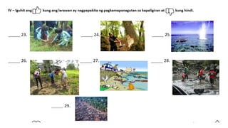 Sample Filipino Test Questions for Grade 5 Learners | PPTX