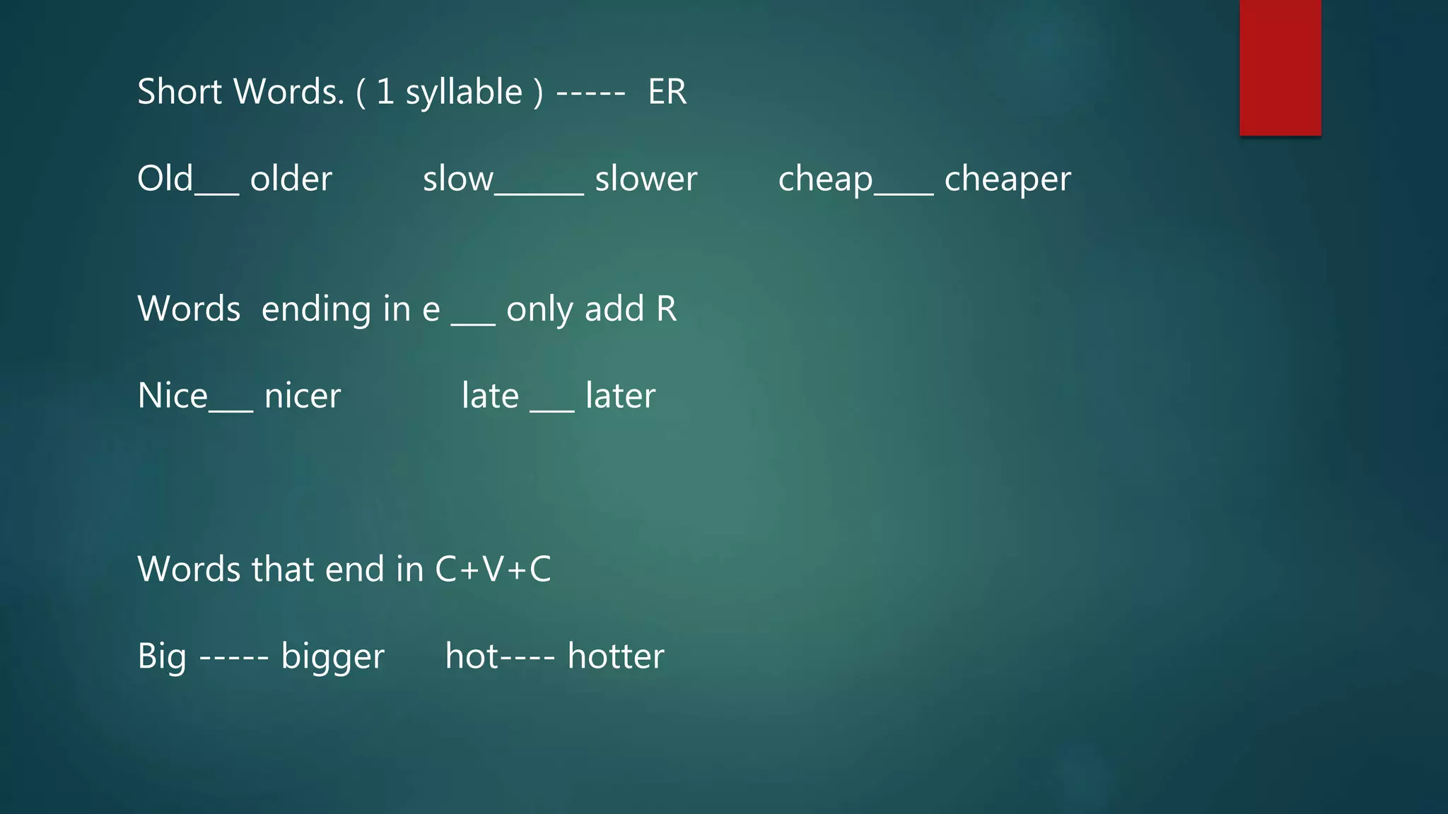 Comparative Adjetive | PPTX