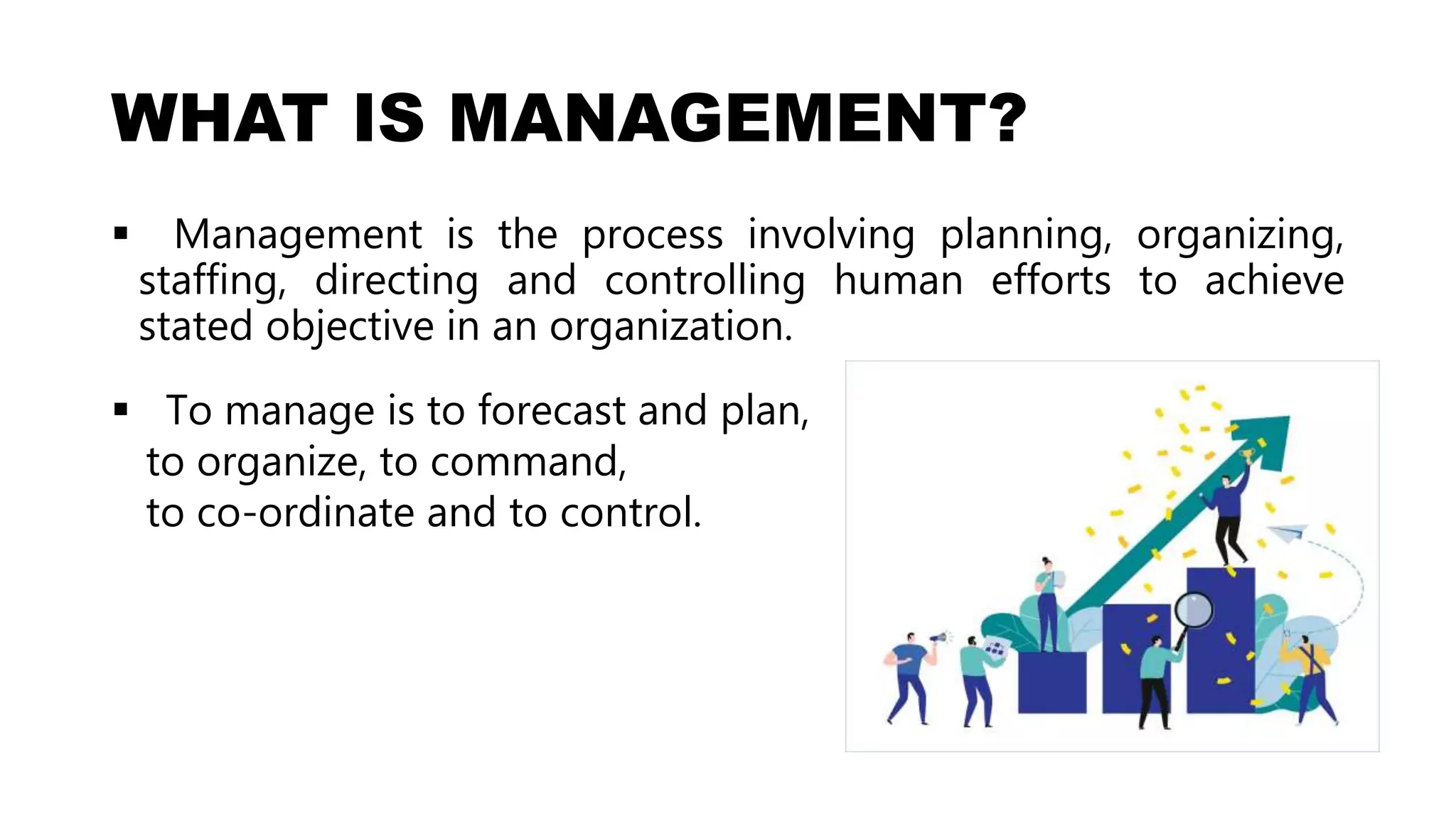 FUNCTION OF MANAGEMENT | PPTX | Executive Leadership & Management ...