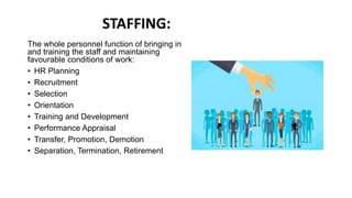 FUNCTION OF MANAGEMENT | PPTX | Executive Leadership & Management ...