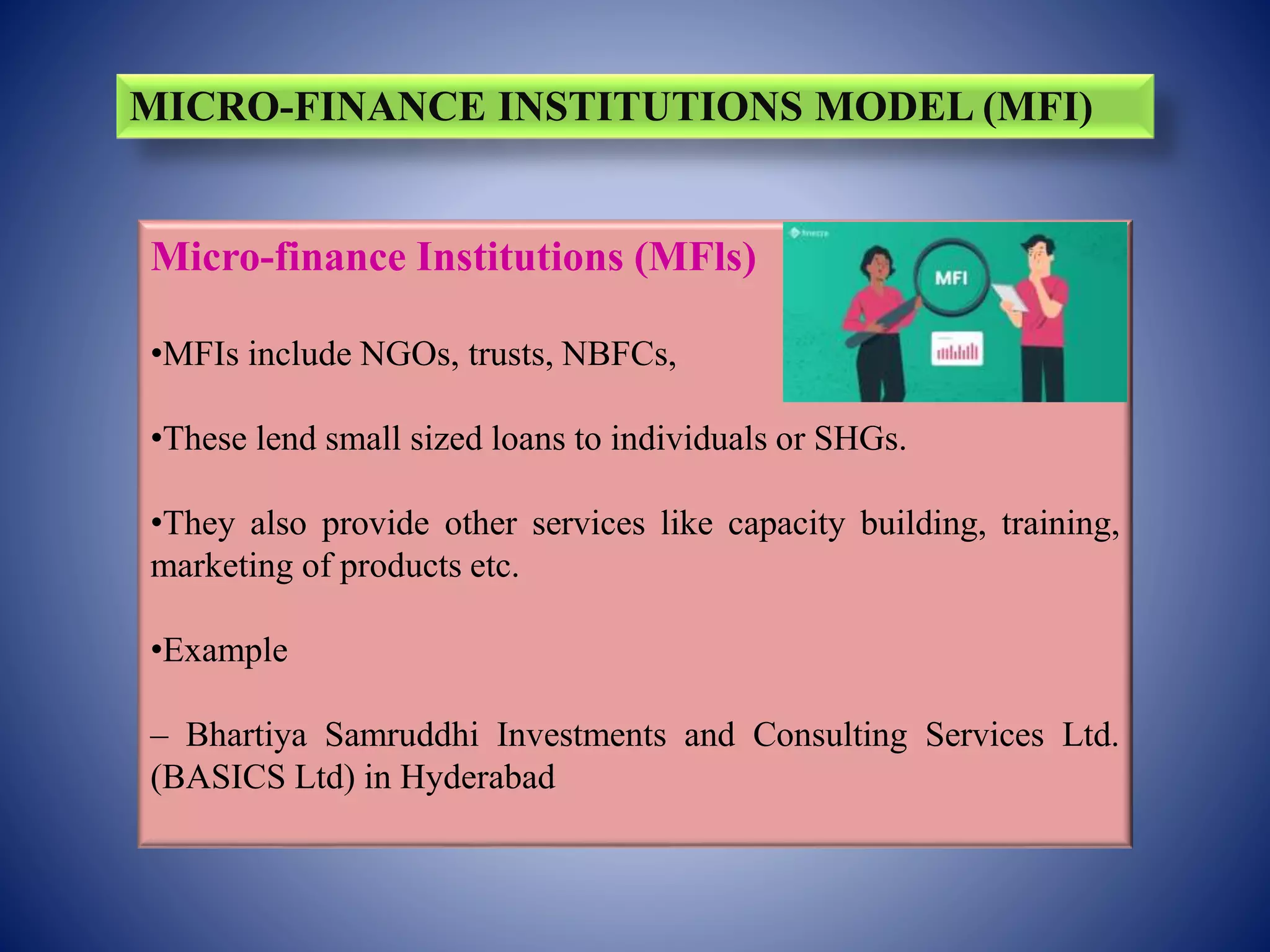 Microfinance and it's role in women empowerment | PPTX