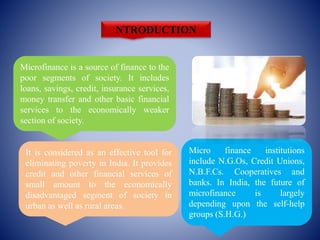 Microfinance and it's role in women empowerment | PPTX
