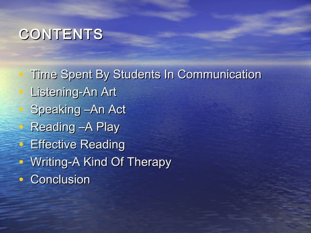 Communication skills LSRW(Listening ,Speaking, Reading and Writing) | PPT